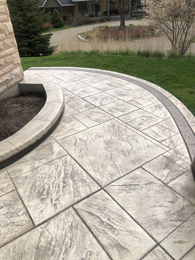 Stone Pathways, Concrete Walkway Stones | Markstone Landscaping